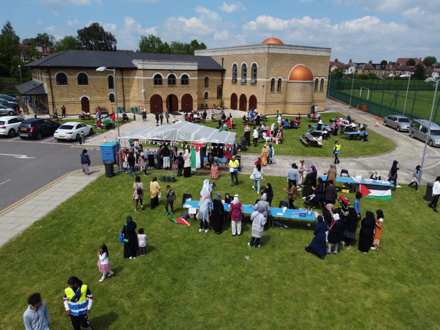 Gaza Food Fair - Amazing Success! - Palmers Green Mosque MCEC